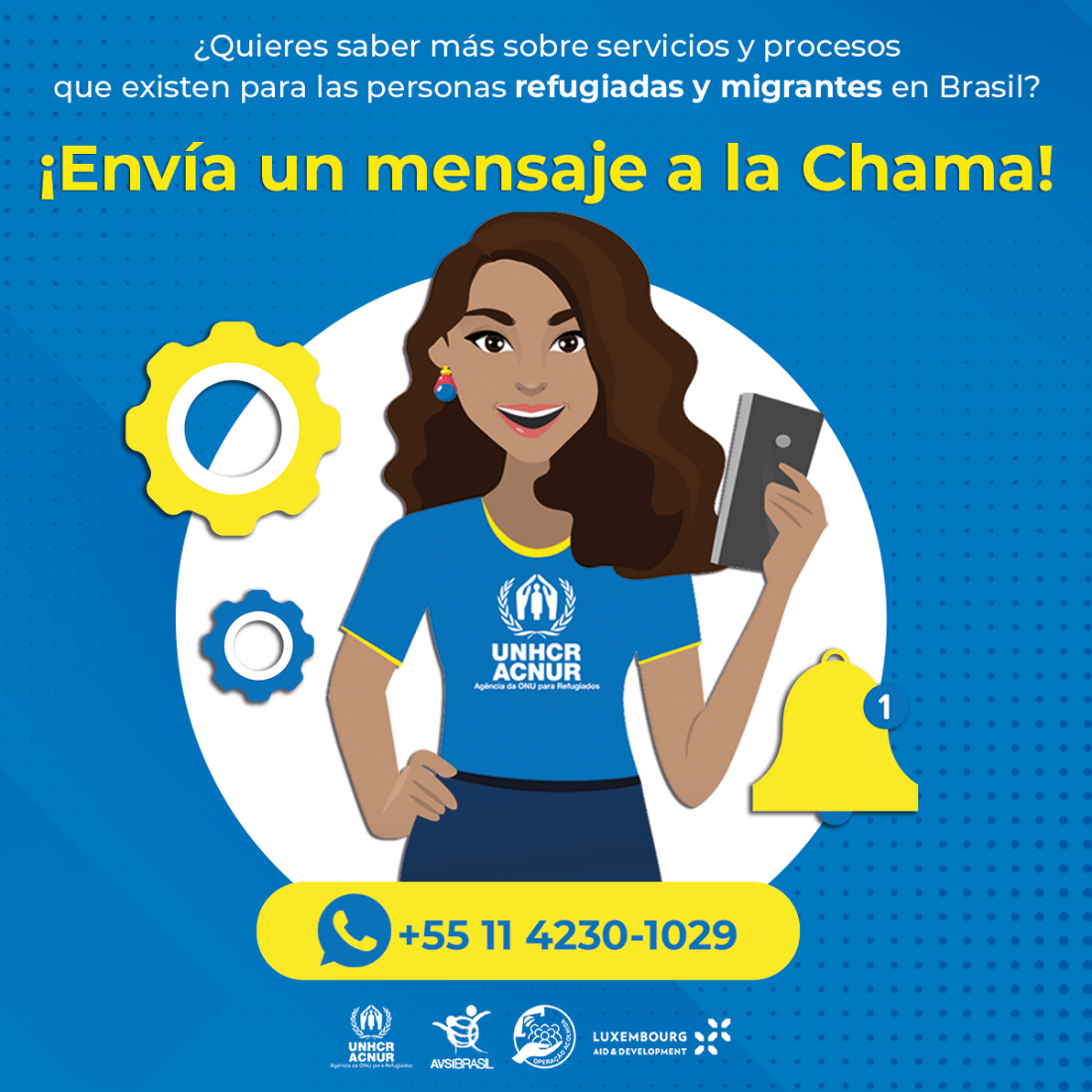 ACNUR lança chatbot “Chama” para reforçar comunicação com refugiados e ...